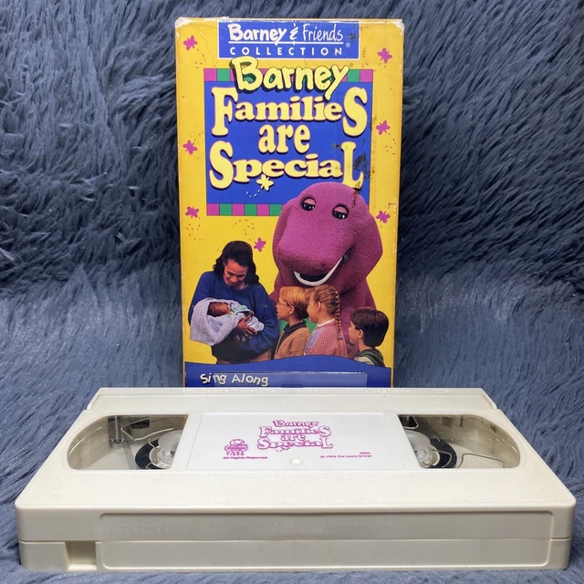 BARNEY - FAMILIES are Special (VHS, 1995) EUR 5,68 - PicClick FR
