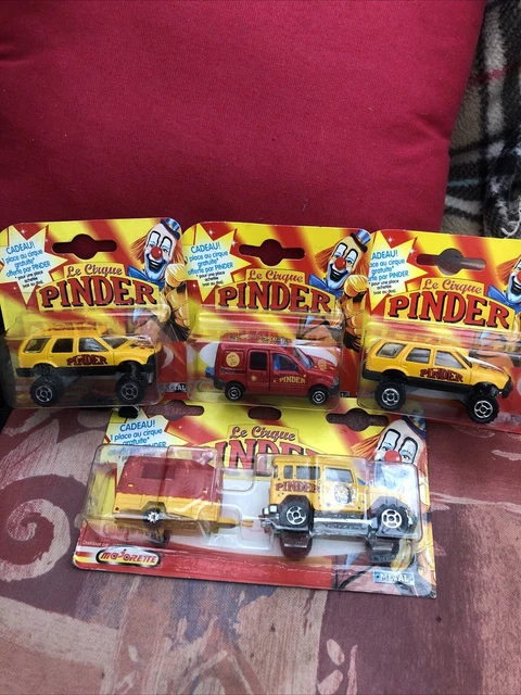 MAJORETTE LE CIRQUE Pinder 4X4 Toyota & Horse Box Joblot EUR 17,45 ...