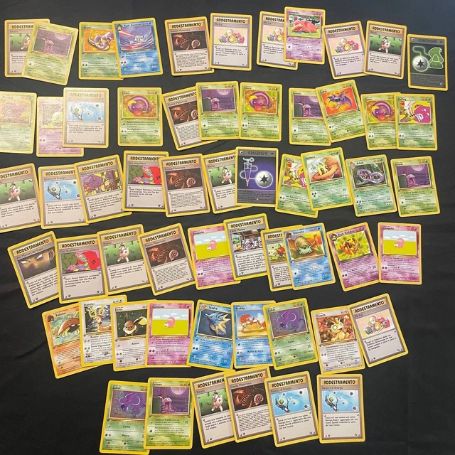 LOTTO 57 CARTE Pokemon Tutte 1° edizione TUTTE ITA Vari Set Good ...
