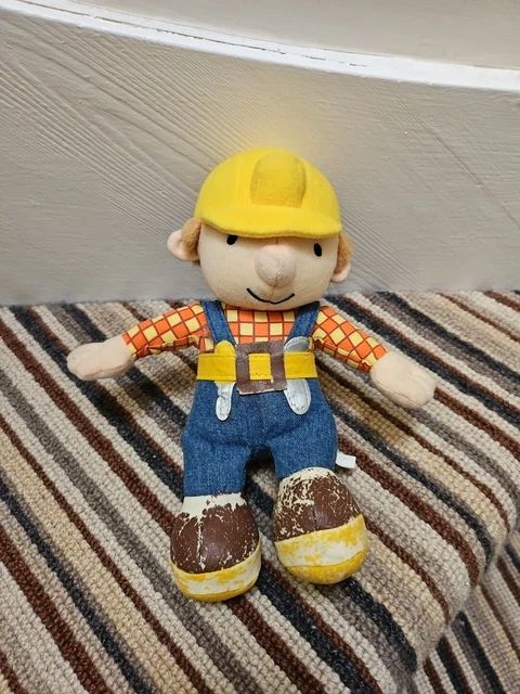 BOB THE BUILDER Beanie 1998 Plush Soft Toy Born to Play 9” Vintage £9. ...