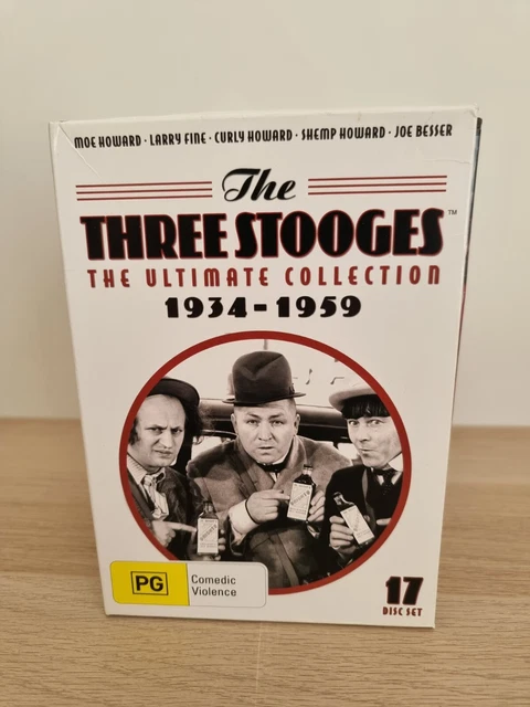 THE THREE STOOGES Ultimate Collection Box-Set 17-Disc Set : Region 4 ...