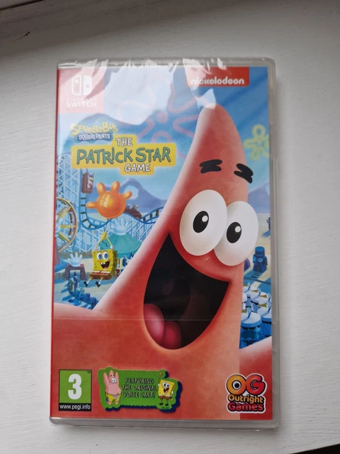 SPONGEBOB SQUAREPANTS: THE Patrick Star Game Switch BRAND NEW AND ...