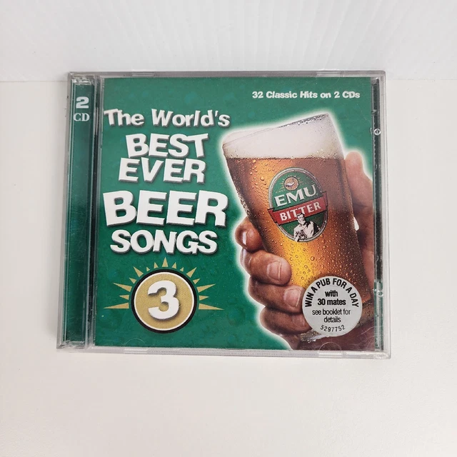 THE WORLD'S BEST Ever Beer Songs 3 CD 31 classics & special bonus track ...