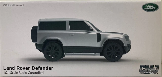 LAND ROVER DEFENDER RC Car scale 1:24 radio control Age 6 up officially ...