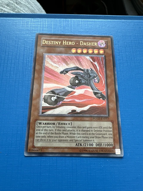 YUGIOH DESTINY HERO - Dasher Ultimate Rare NM EUR 1,40 - PicClick IT
