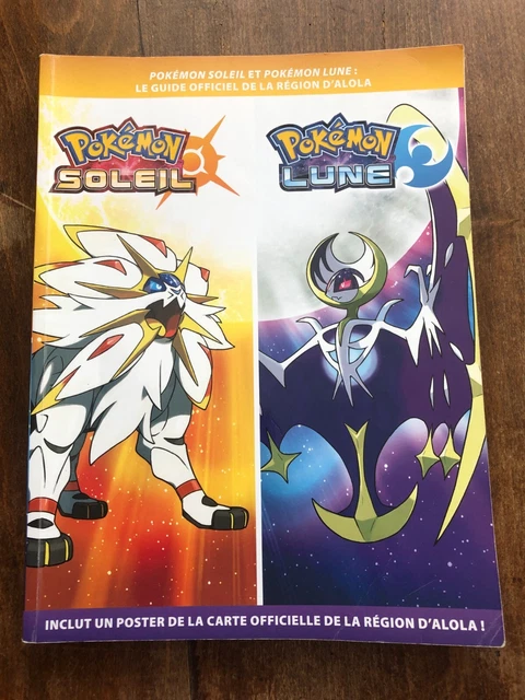 POKÉMON SOLEIL ET pokémon lune, guide officiel de la Région d'Alola EUR ...