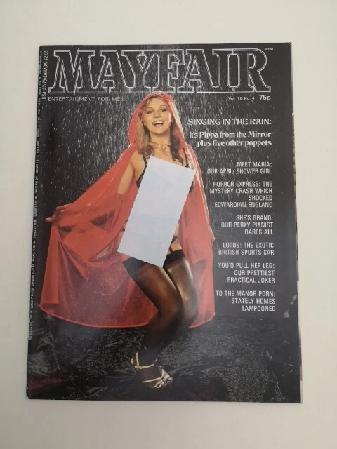 MAYFAIR MAGAZINE VOL 16 No4 - Vintage Men’s Glamour Magazine £18.00 - PicClick UK