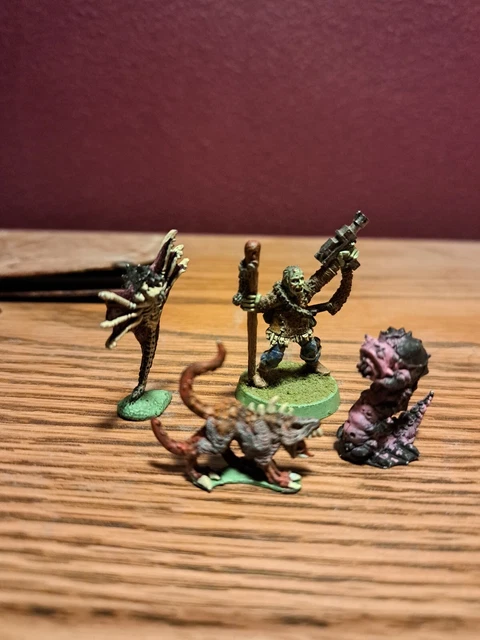 NECROMUNDA WYRD BEASTMASTER con Ripper Jack, Millasaur, Plague Rat ...