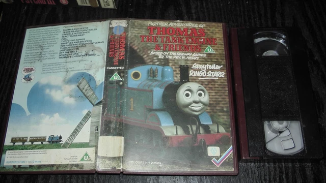 THOMAS THE TANK Engine VHS Big Box Ex Rental Pre Cert MOULDY DAMAGED ...
