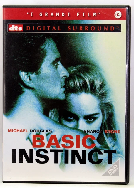 BASIC INSTINCT MICHAEL Douglas Sharon Stone Film Dvd Usato Pal Ita Fr1 ...