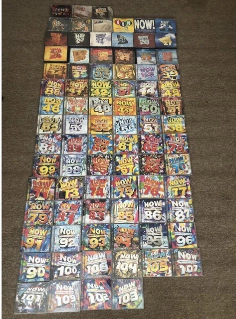 NOW THAT’S WHAT I call Music CD collection x5 Between Good To Brand New ...