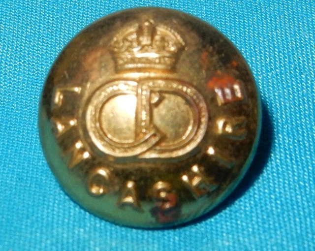 WW2 ERA LANCASHIRE Arp Civil Defence Uniform Button - Home Front World ...