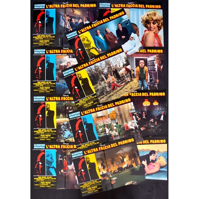 FOTOBUSTA L'AUTRE VISAGE Del Parrain Alighiero Nutzl Haydée Politoff ...