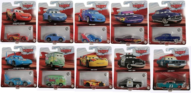 MATTEL DISNEY PIXAR Cars Actioncars von Cars Lightning McQueen Filmore ...