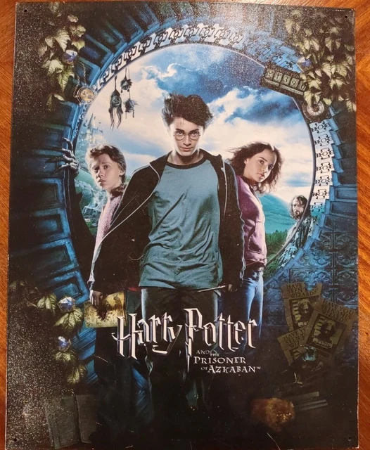 HARRY POTTER AND The Prisoner Of Azkaban Tin Sign | 16"X12.5" £31.62 ...