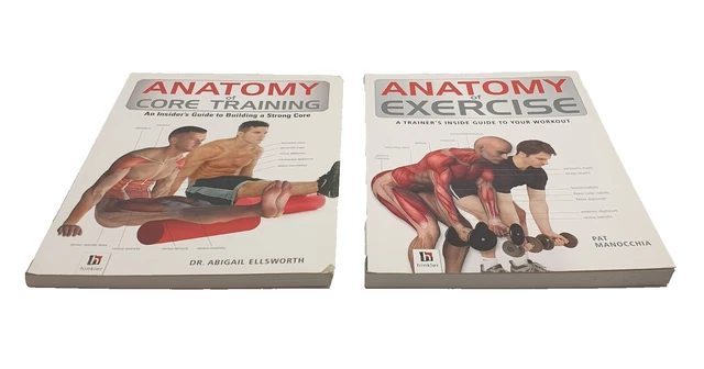 ANATOMY OF CORE Training & Anatomy Of Exercise Book Bundle x 2, PB 2009 ...