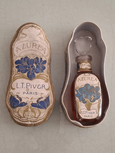 AZUREA, L.T. PIVER, flacon de parfum ancien dans son coffret EUR 450,00 ...