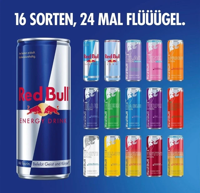 RED BULL ADVENTSKALENDER 2025 | OVP Limited Edition 24 Dosen | advent ...