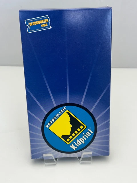 BLOCKBUSTER IDENTIFICATION VIDEO Kidprint Complete w/ Box VHS Rare £7. ...