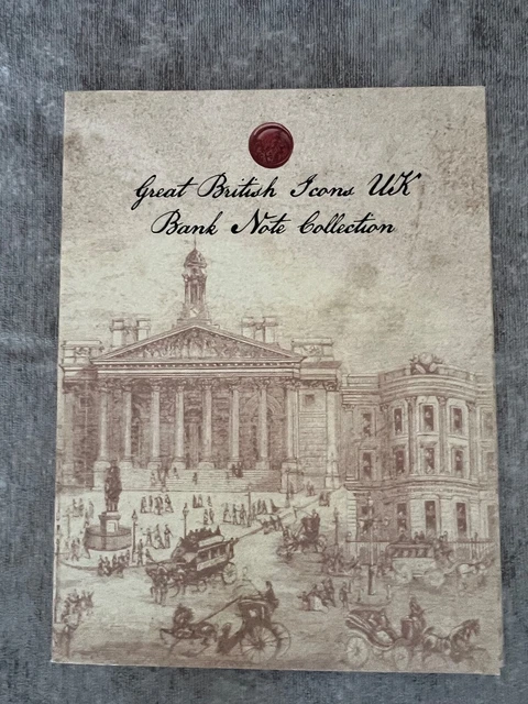 GREAT BRITISH ICONS UK Bank Note Collection Album £40.00 - PicClick UK