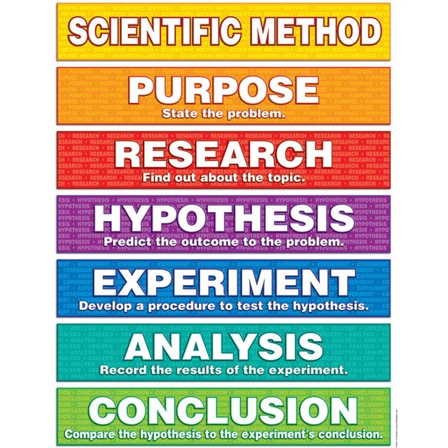 SCIENTIFIC METHOD FRIENDLY Chart Notes Teachers Friend TF-2217 EUR 2,29 ...