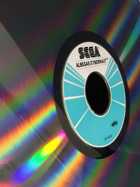 ORIGINAL SEGA ALBEGAS/CYBERNAUT Laser-disc Arcade Game Large Disk 200 ...