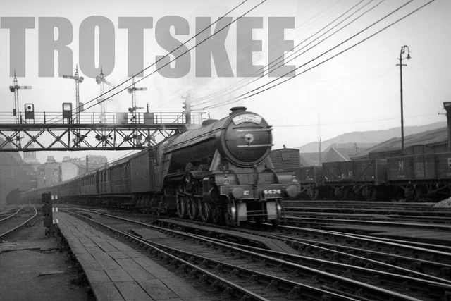 LARGER NEGATIVE LNER London & North Eastern Steam Loco 4474 c1930s £4. ...