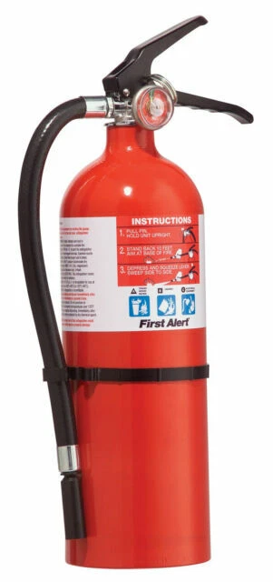 FIRST ALERT PRO5 10 lbs Fire Extinguisher UL Rated 3A 40B C Heavy Duty ...
