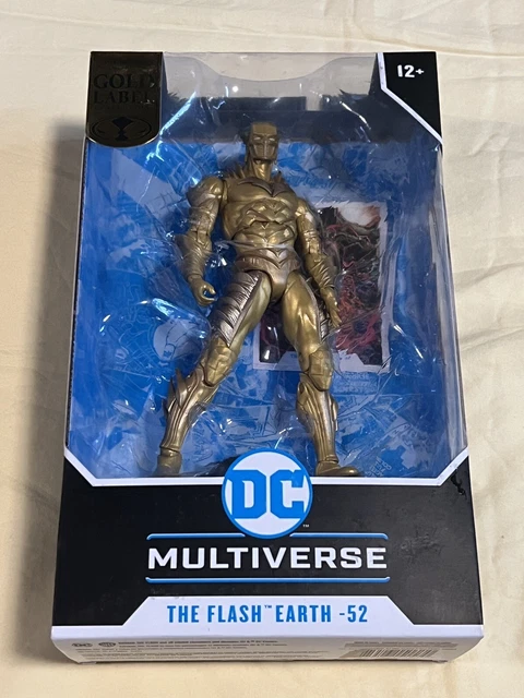 MCFARLANE DC MULTIVERSE: Gold Label ~ The Flash Earth 52 ~ Dark Knights ...