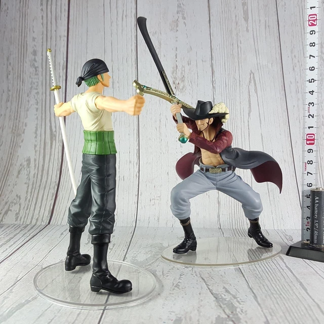 ONE PIECE RORONOA Zoro vs Mihawk Dramatic Showcase Figure Set Anime ...