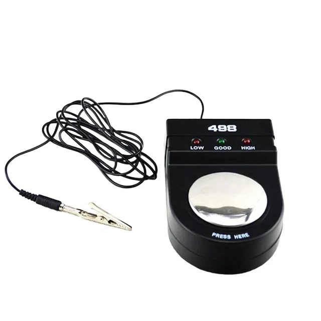 CONDUCTIVE GROUNDING WRIST Strap Tester 498 Antistatic Loop Test Device ...