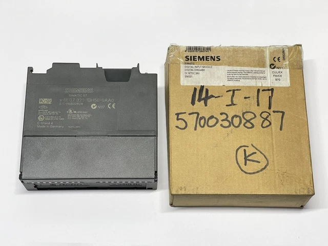 SIEMENS SIMATIC S7-300 Digital Input Module SM321 DI16 24V 6ES7 321 ...