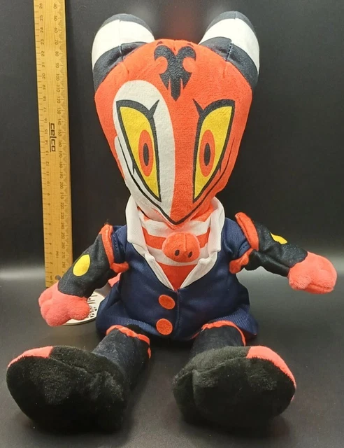 HELLUVA BOSS OFFICIAL Shark Robot Blitzø Plush Soft Toy Blitz Blitzo ...