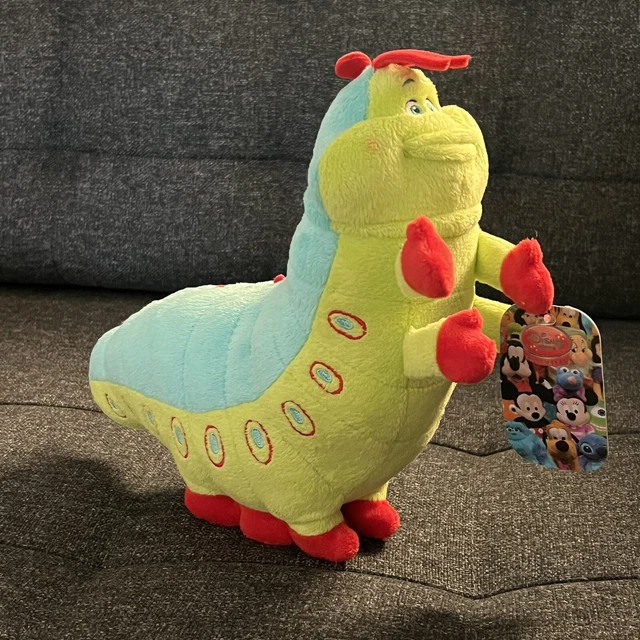 DISNEY STORE PIXAR Heimlich A Bugs Life Caterpilla soft toy Plush Teddy ...