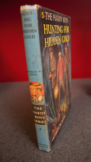 HARDY BOYS #5 Hunting For Hidden Gold, PC, N&W multipic EP 1976 texte ...