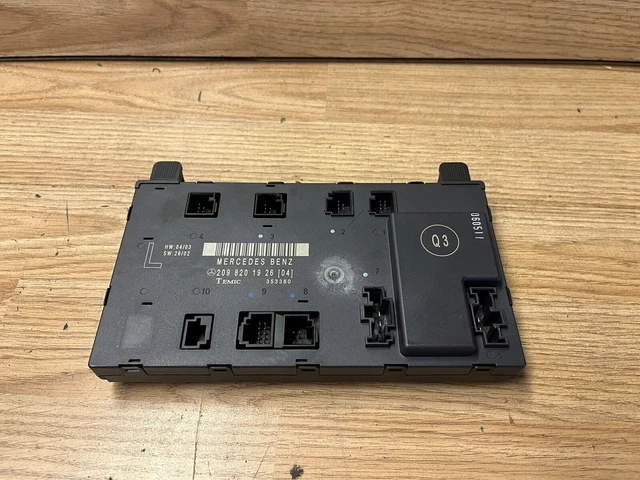 MERCEDES CLK W209 Front Left Door Control Module ECU A2098201926 TESTED ...
