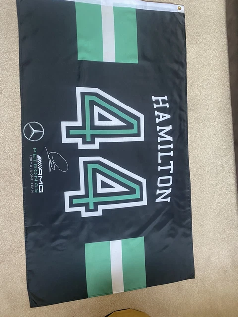 LEWIS HAMILTON FLAG 5X3 Formula 1 Flag Brand New Sealed Packaging Lewis ...