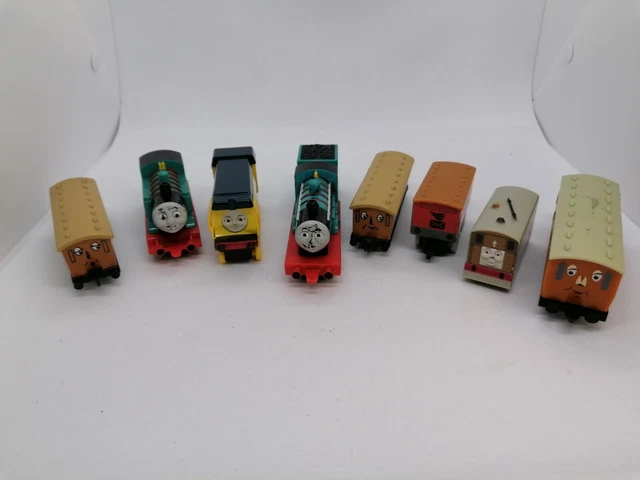 THOMAS THE TANK Engine And Friends ERTL 1980s Vintage Bundle X8 Trains ...