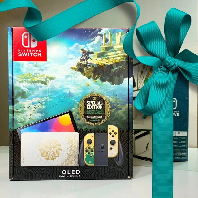 Nintendo Switch Oled Zelda Tears Of The Kingdom Edition Box Only £15