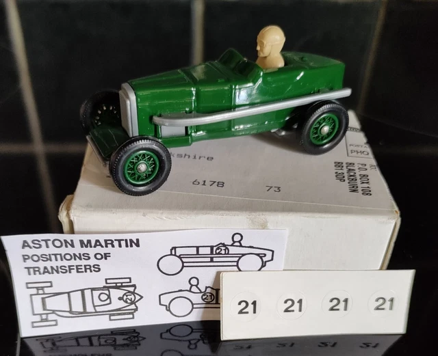 LLEDO 1922 ASTON MARTIN Boxed Model Car PM102AM - Racing Green - New ...