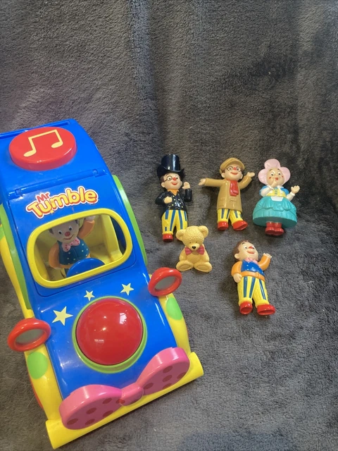 CBEEBIES MR TUMBLE Something Special figures and car with light and ...