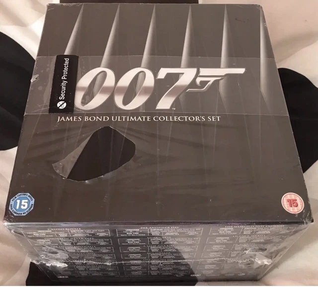 JAMES BOND DVD Ultimate Collectors Set Box Set 42 Disc 007 Oop Rare 21 Films New £99.99 ...