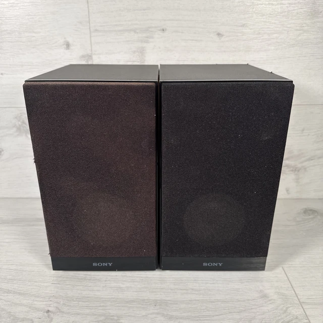 SONY BOOKSHELF SPEAKERS SS-CHX50 - Tested / Working £19.99 - PicClick UK