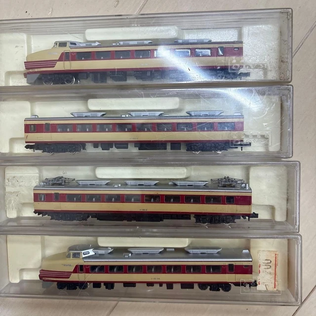 KATO N GAUGE 181 Series Asama Express Passenger Train 4-Car Set Used £ ...