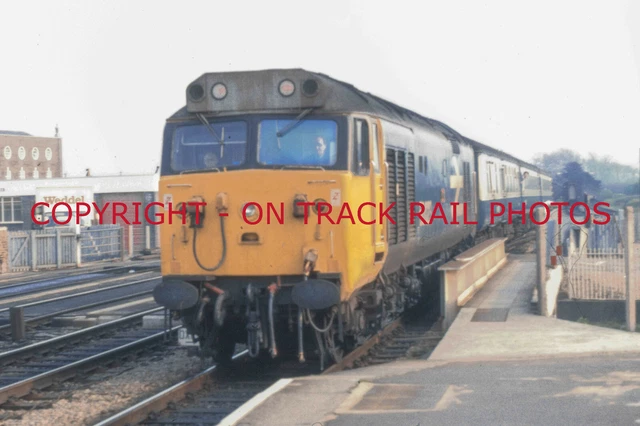 UK RAILWAY PHOTOGRAPH Of Class 50 50023. Rm50-520 £1.70 - PicClick UK