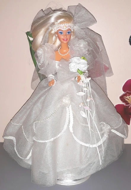 BARBIE DOLL DREAM Bride Mariee Mariage De Rêves Mattel 1991 1992 N ...