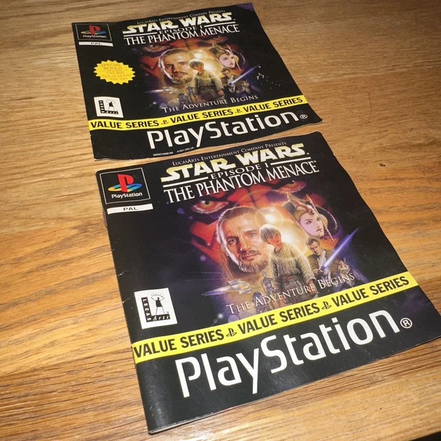STAR WARS EPISODE One, The Phantom Menace, Playstation One Ps1 . £3.50 ...