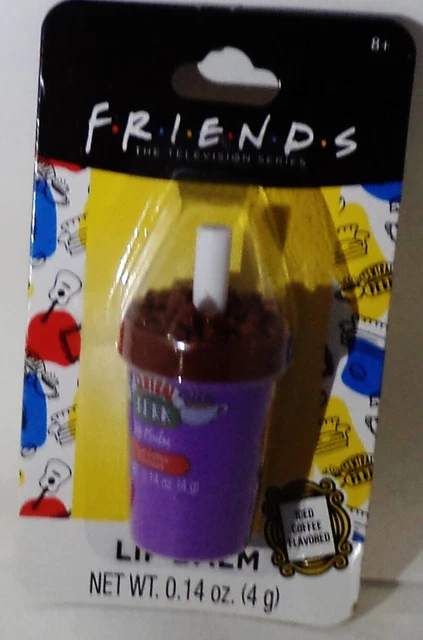 1 FRIENDS TV Series Lip Balms In Mini Coffee Cup ICED COFFEE Flavored ...