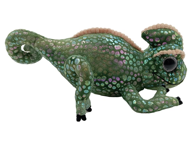 DIE SCHULE DER magischen Tiere Peluche Caméléon Vert 15cm EUR 10,95 ...