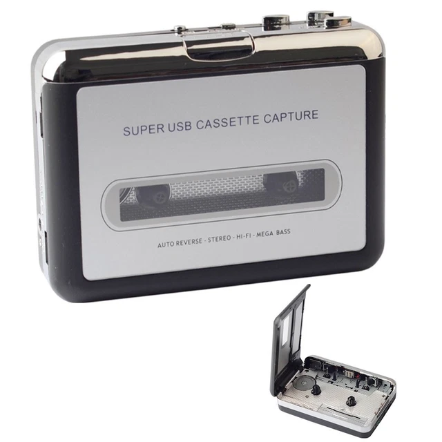 CASSETTE PLAYER WITH USB Output for Converting Tapes to Digital Format ...
